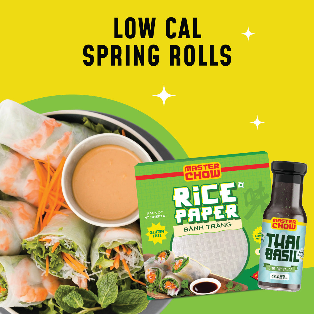 Low Cal Spring Rolls – MASTERCHOW