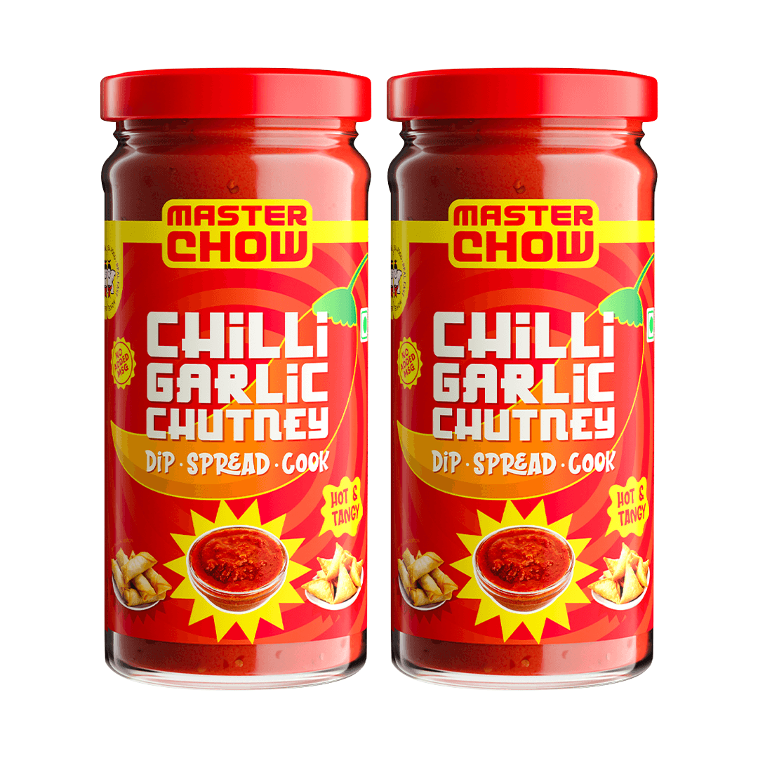 Chilli Garlic Chutney (Pack of 2) – MASTERCHOW